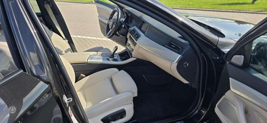 Brown BMW 530 2013 in Taurage, with an engine capacity of 2.99 L and mileage of 317 thousand km for 12400 €, photo 9 on AUTOMOTO.COM.LV