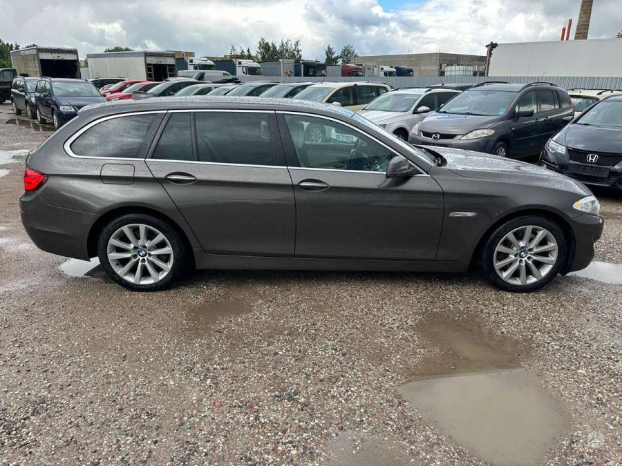 Brown BMW 530 2013 in Jurbarkas, with an engine capacity of 2.99 L and mileage of 350 thousand km for 6299 €, photo 6 on AUTOMOTO.COM.LV