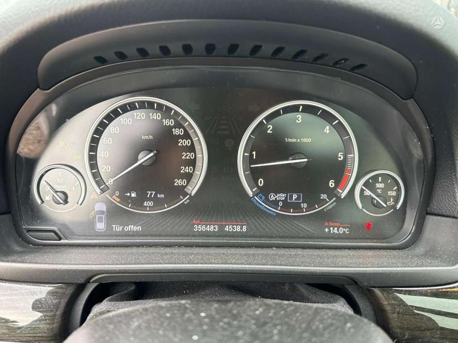 Brown BMW 530 2013 in Jurbarkas, with an engine capacity of 2.99 L and mileage of 350 thousand km for 6299 €, photo 19 on AUTOMOTO.COM.LV