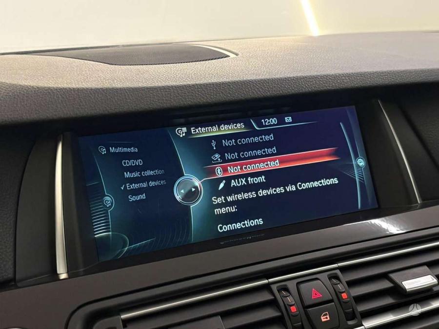 Brown BMW 530 2013 in Marijampole, with an engine capacity of 2.99 L and mileage of 321 thousand km for 11999 €, photo 13 on AUTOMOTO.COM.LV