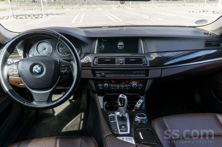 Brūns BMW 530 2014 Rīga, ar dzinēja tilpumu 3.00 L un nobraukumu 212 tūkst. km par 13990 €, foto 12 vietnē AUTOMOTO.COM.LV