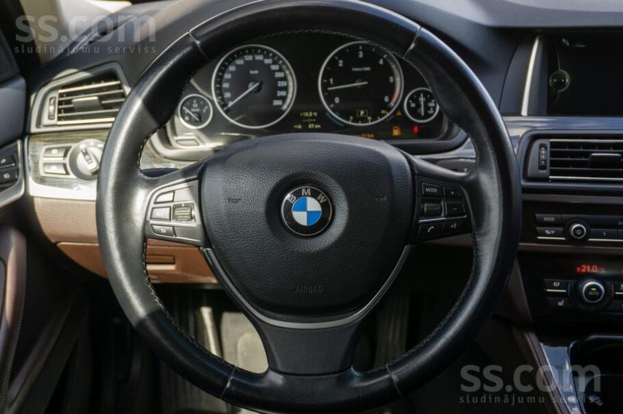 Brūns BMW 530 2014 Rīga, ar dzinēja tilpumu 3.00 L un nobraukumu 212 tūkst. km par 13990 €, foto 14 vietnē AUTOMOTO.COM.LV