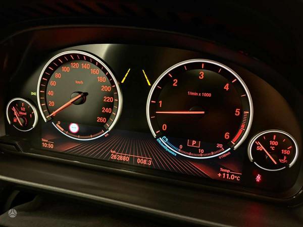 Brūns BMW 530 2014 Marijampole, ar dzinēja tilpumu 2.99 L un nobraukumu 263 tūkst. km par 10750 €, foto 11 vietnē AUTOMOTO.COM.LV