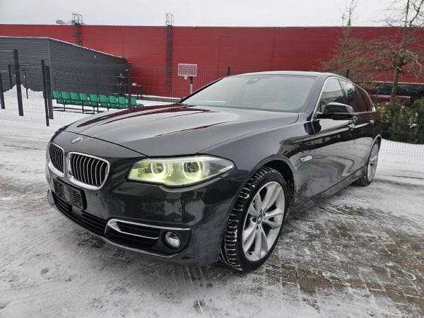 Brown BMW 530 2014 in Kaunas, with an engine capacity of 3.00 L and mileage of 257 thousand km for 11900 €, photo 6 on AUTOMOTO.COM.LV