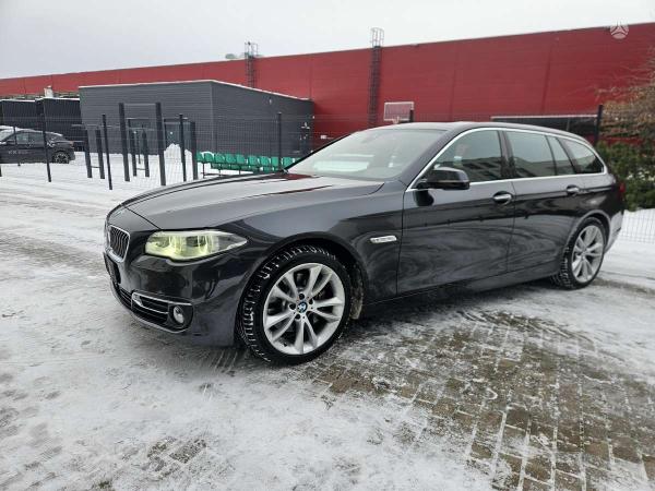 Brown BMW 530 2014 in Kaunas, with an engine capacity of 3.00 L and mileage of 257 thousand km for 11900 €, photo 10 on AUTOMOTO.COM.LV