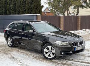 Brūns BMW 530 2014 Marijampole, ar dzinēja tilpumu 2.99 L un nobraukumu 340 tūkst. km par 10650 €, foto  vietnē AUTOMOTO.COM.LV