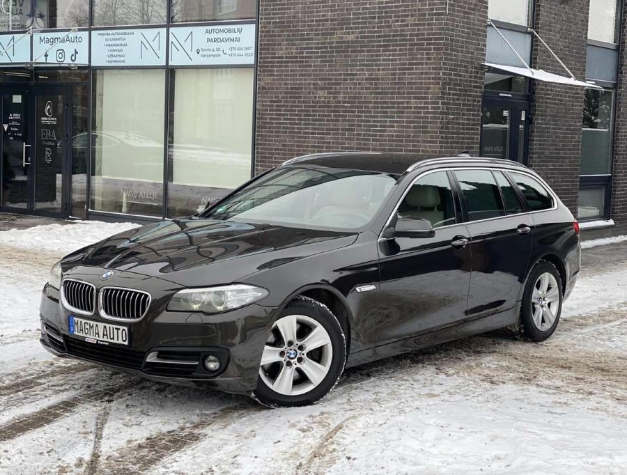Brūns BMW 530 2014 Marijampole, ar dzinēja tilpumu 2.99 L un nobraukumu 340 tūkst. km par 10650 €, foto 2 vietnē AUTOMOTO.COM.LV
