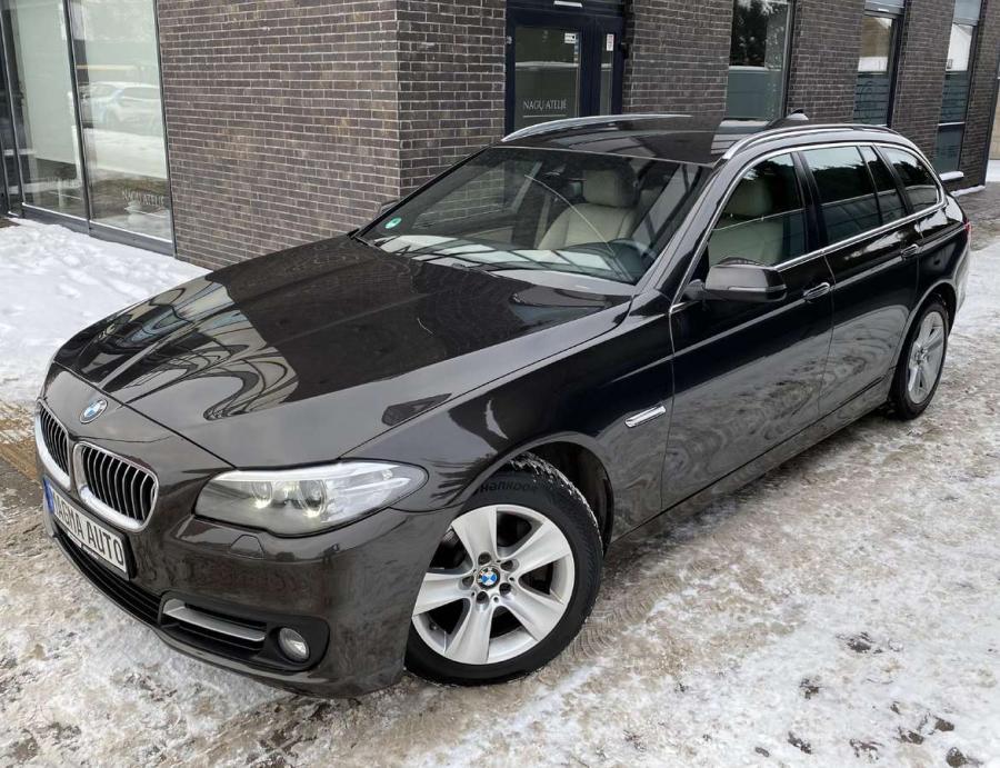 Brūns BMW 530 2014 Marijampole, ar dzinēja tilpumu 2.99 L un nobraukumu 340 tūkst. km par 10650 €, foto 6 vietnē AUTOMOTO.COM.LV