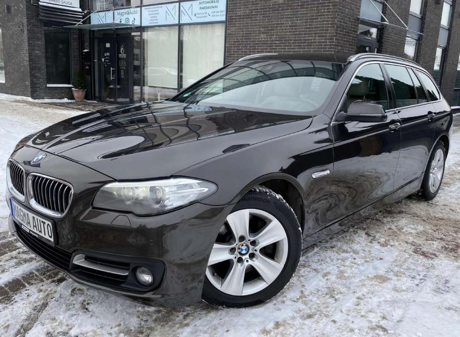 Brūns BMW 530 2014 Marijampole, ar dzinēja tilpumu 2.99 L un nobraukumu 340 tūkst. km par 10650 €, foto 7 vietnē AUTOMOTO.COM.LV