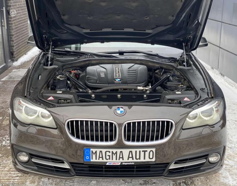 Brūns BMW 530 2014 Marijampole, ar dzinēja tilpumu 2.99 L un nobraukumu 340 tūkst. km par 10650 €, foto 18 vietnē AUTOMOTO.COM.LV