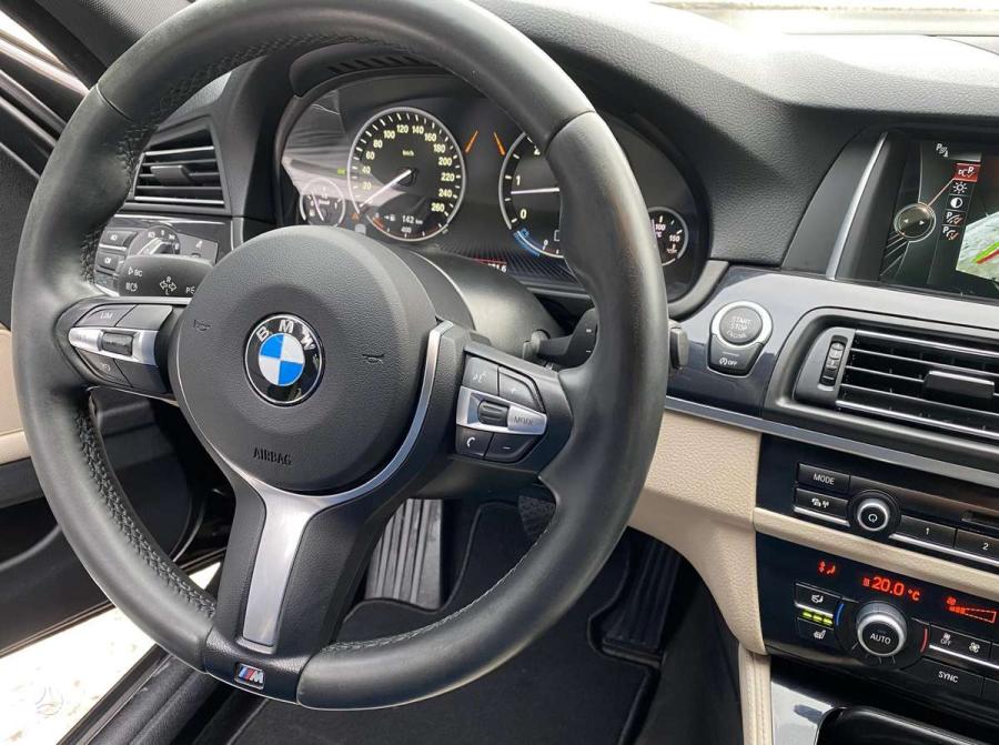Brūns BMW 530 2014 Marijampole, ar dzinēja tilpumu 2.99 L un nobraukumu 340 tūkst. km par 10650 €, foto 26 vietnē AUTOMOTO.COM.LV