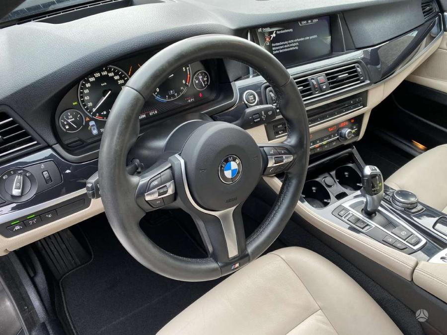 Brūns BMW 530 2014 Marijampole, ar dzinēja tilpumu 2.99 L un nobraukumu 340 tūkst. km par 10650 €, foto 29 vietnē AUTOMOTO.COM.LV