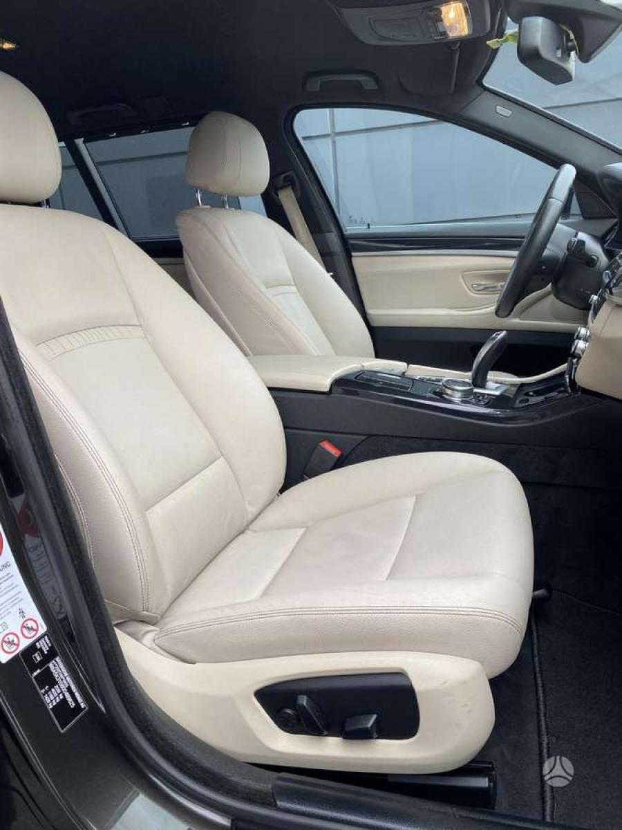 Brūns BMW 530 2014 Marijampole, ar dzinēja tilpumu 2.99 L un nobraukumu 340 tūkst. km par 10650 €, foto 31 vietnē AUTOMOTO.COM.LV