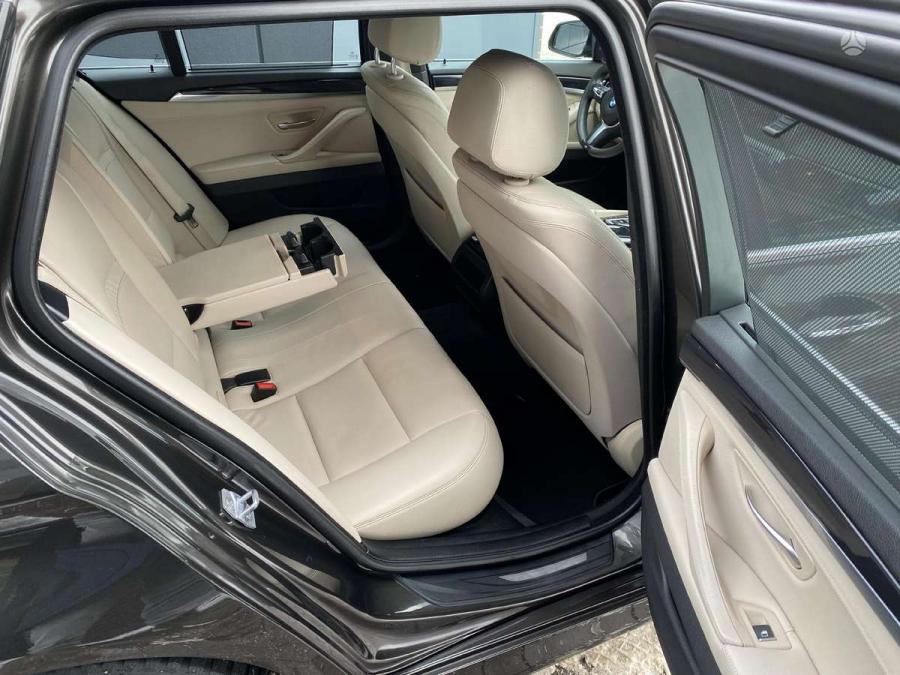 Brūns BMW 530 2014 Marijampole, ar dzinēja tilpumu 2.99 L un nobraukumu 340 tūkst. km par 10650 €, foto 36 vietnē AUTOMOTO.COM.LV
