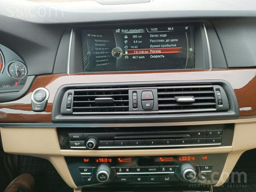 Brūns BMW 530 2014 Rīga, ar dzinēja tilpumu 3.00 L un nobraukumu 233 tūkst. km par 12000 €, foto 6 vietnē AUTOMOTO.COM.LV