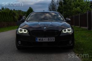 Brown BMW 530 2014 in Riga, with an engine capacity of 3.00 L and mileage of 0 thousand km for 12700 €, photo 3 on AUTOMOTO.COM.LV
