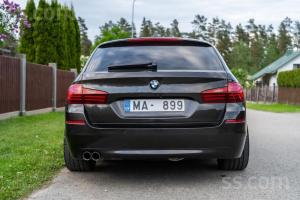 Brown BMW 530 2014 in Riga, with an engine capacity of 3.00 L and mileage of 0 thousand km for 12700 €, photo 17 on AUTOMOTO.COM.LV
