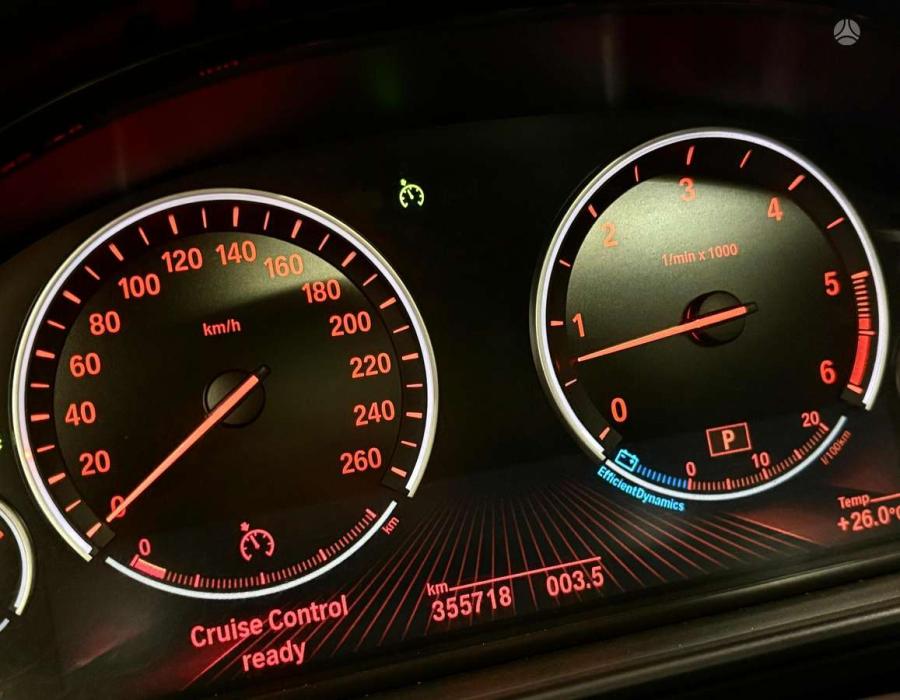 Brown BMW 530 2014 in Marijampole, with an engine capacity of 2.99 L and mileage of 356 thousand km for 9999 €, photo 23 on AUTOMOTO.COM.LV