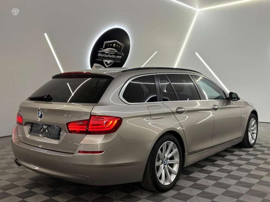 Brown BMW 530 2014 in Marijampole, with an engine capacity of 2.99 L and mileage of 356 thousand km for 9999 €, photo 28 on AUTOMOTO.COM.LV