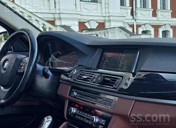Коричневый БМВ 530 2014 в Елгава, объемом двигателя 3.00 л и пробегом 358 тыс. км за 10900 €, фото 8 на AUTOMOTO.COM.LV