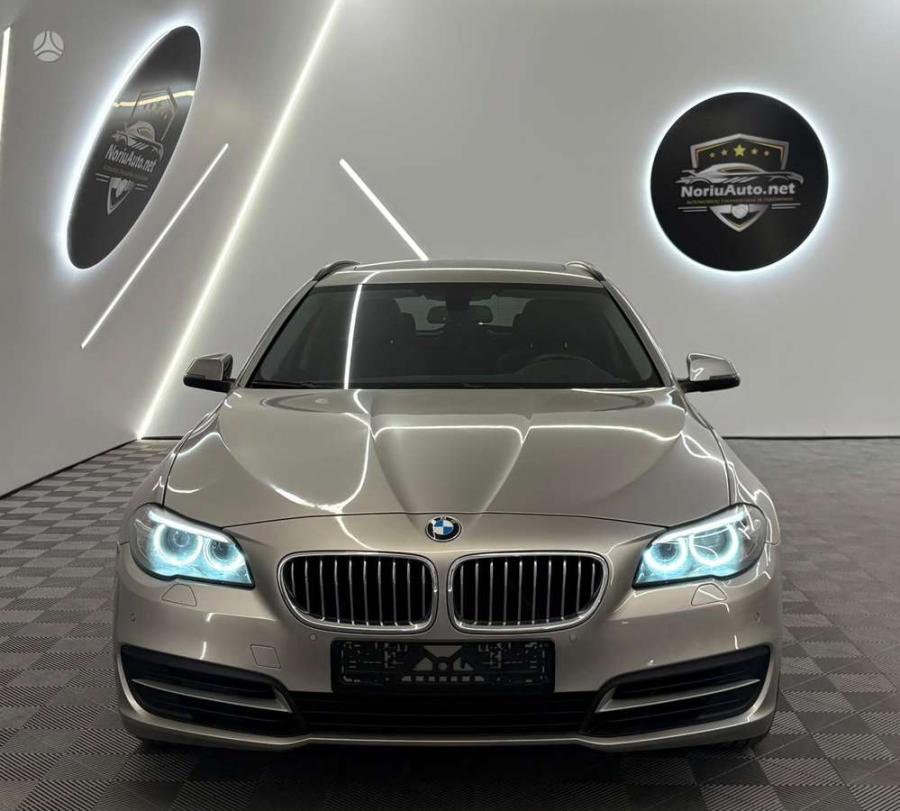 Brown BMW 530 2014 in Marijampole, with an engine capacity of 2.99 L and mileage of 356 thousand km for 9150 €, photo 8 on AUTOMOTO.COM.LV