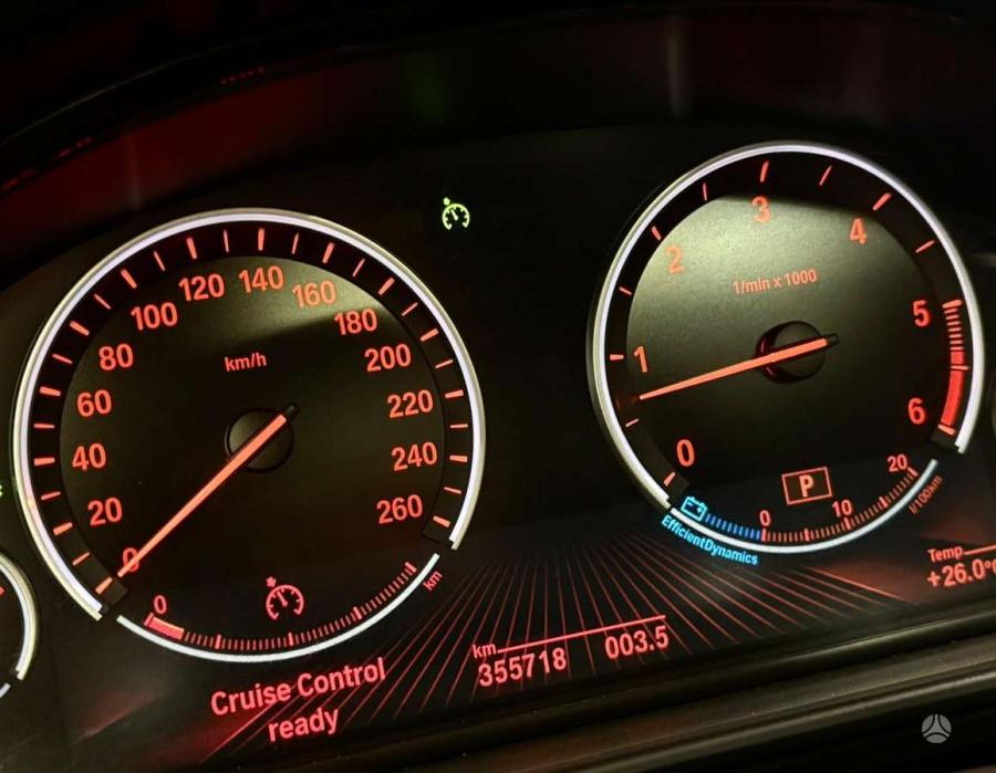 Brown BMW 530 2014 in Marijampole, with an engine capacity of 2.99 L and mileage of 356 thousand km for 9150 €, photo 11 on AUTOMOTO.COM.LV