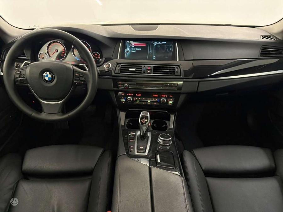 Brown BMW 530 2014 in Marijampole, with an engine capacity of 2.99 L and mileage of 356 thousand km for 9150 €, photo 15 on AUTOMOTO.COM.LV