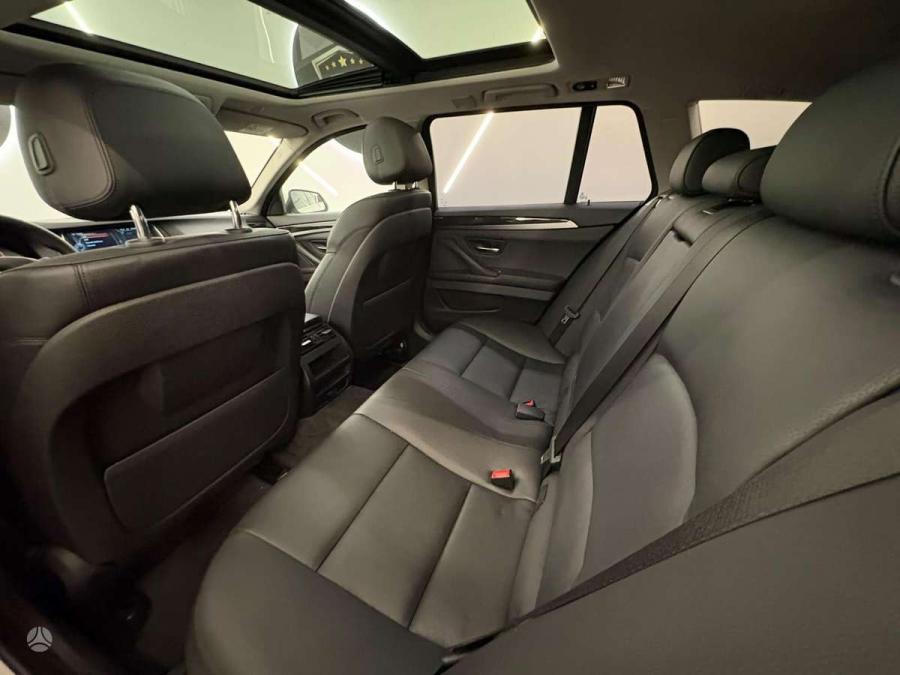 Brown BMW 530 2014 in Marijampole, with an engine capacity of 2.99 L and mileage of 356 thousand km for 9150 €, photo 17 on AUTOMOTO.COM.LV