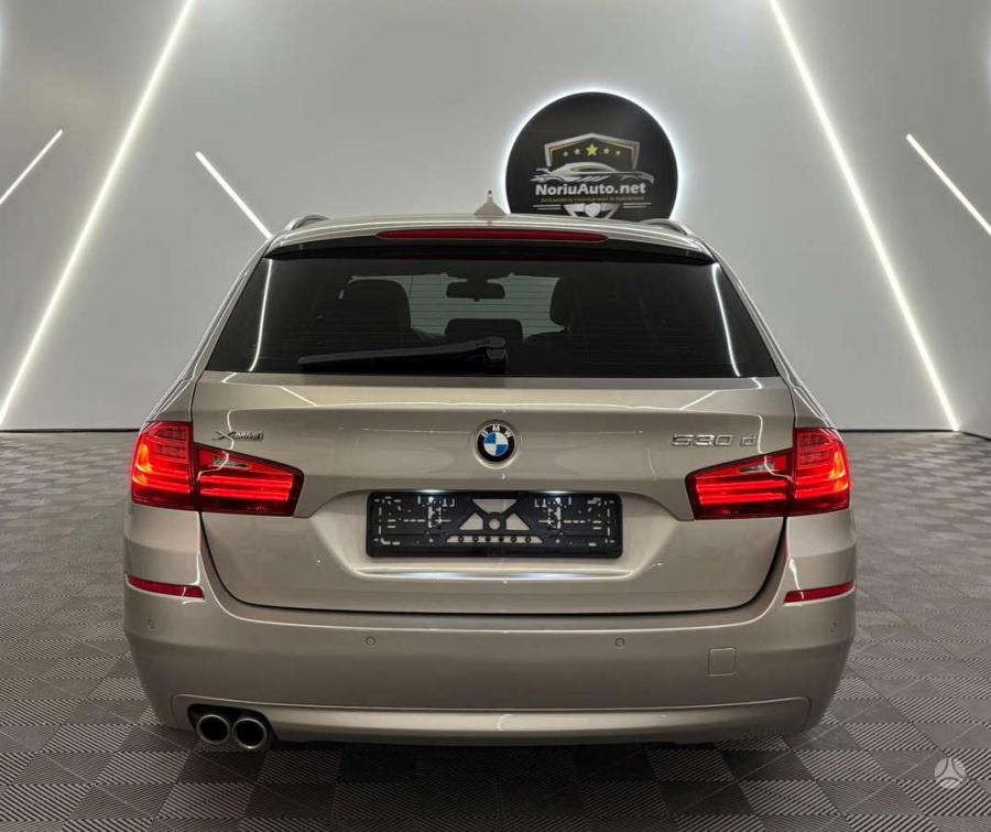Brown BMW 530 2014 in Marijampole, with an engine capacity of 2.99 L and mileage of 356 thousand km for 9150 €, photo 32 on AUTOMOTO.COM.LV