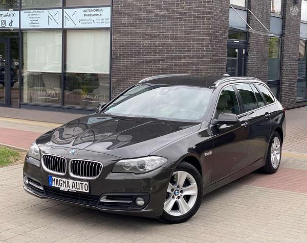 Brown BMW 530 2014 in Marijampole, with an engine capacity of 2.99 L and mileage of 340 thousand km for 9350 €, photo 1 on AUTOMOTO.COM.LV
