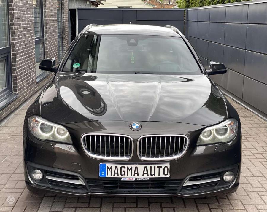 Brown BMW 530 2014 in Marijampole, with an engine capacity of 2.99 L and mileage of 340 thousand km for 9350 €, photo 4 on AUTOMOTO.COM.LV