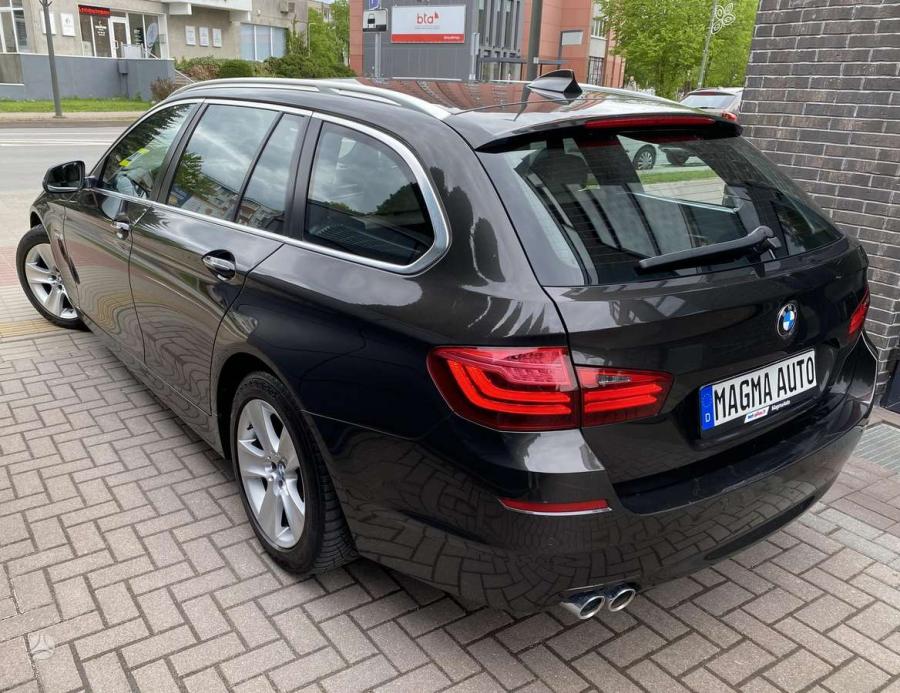 Brown BMW 530 2014 in Marijampole, with an engine capacity of 2.99 L and mileage of 340 thousand km for 9350 €, photo 5 on AUTOMOTO.COM.LV