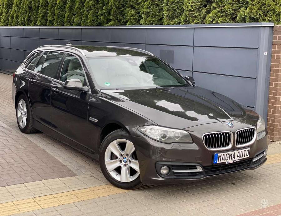 Brown BMW 530 2014 in Marijampole, with an engine capacity of 2.99 L and mileage of 340 thousand km for 9350 €, photo 7 on AUTOMOTO.COM.LV