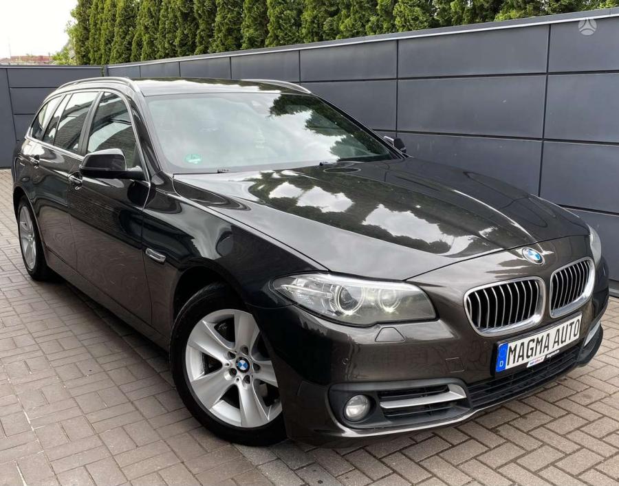 Brown BMW 530 2014 in Marijampole, with an engine capacity of 2.99 L and mileage of 340 thousand km for 9350 €, photo 8 on AUTOMOTO.COM.LV