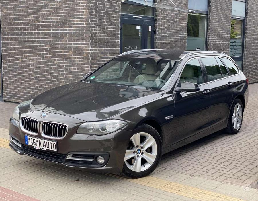 Brown BMW 530 2014 in Marijampole, with an engine capacity of 2.99 L and mileage of 340 thousand km for 9350 €, photo 13 on AUTOMOTO.COM.LV