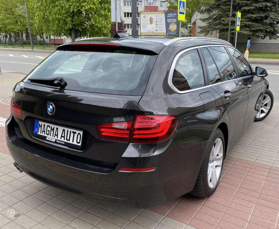 Brown BMW 530 2014 in Marijampole, with an engine capacity of 2.99 L and mileage of 340 thousand km for 9350 €, photo 17 on AUTOMOTO.COM.LV