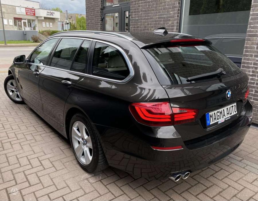 Brown BMW 530 2014 in Marijampole, with an engine capacity of 2.99 L and mileage of 340 thousand km for 9350 €, photo 18 on AUTOMOTO.COM.LV