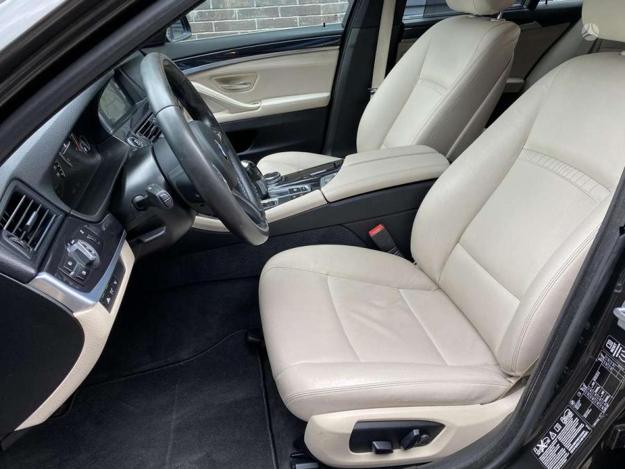 Brown BMW 530 2014 in Marijampole, with an engine capacity of 2.99 L and mileage of 340 thousand km for 9350 €, photo 26 on AUTOMOTO.COM.LV