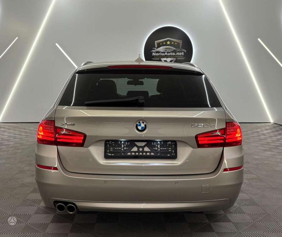 Brown BMW 530 2014 in Marijampole, with an engine capacity of 2.99 L and mileage of 356 thousand km for 8800 €, photo 31 on AUTOMOTO.COM.LV