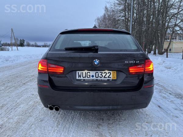 Brown BMW 530 2015 in Riga, with an engine capacity of 3.00 L and mileage of 0 thousand km for 10500 €, photo 3 on AUTOMOTO.COM.LV