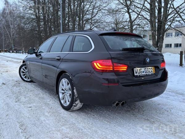 Brown BMW 530 2015 in Riga, with an engine capacity of 3.00 L and mileage of 0 thousand km for 10500 €, photo 4 on AUTOMOTO.COM.LV