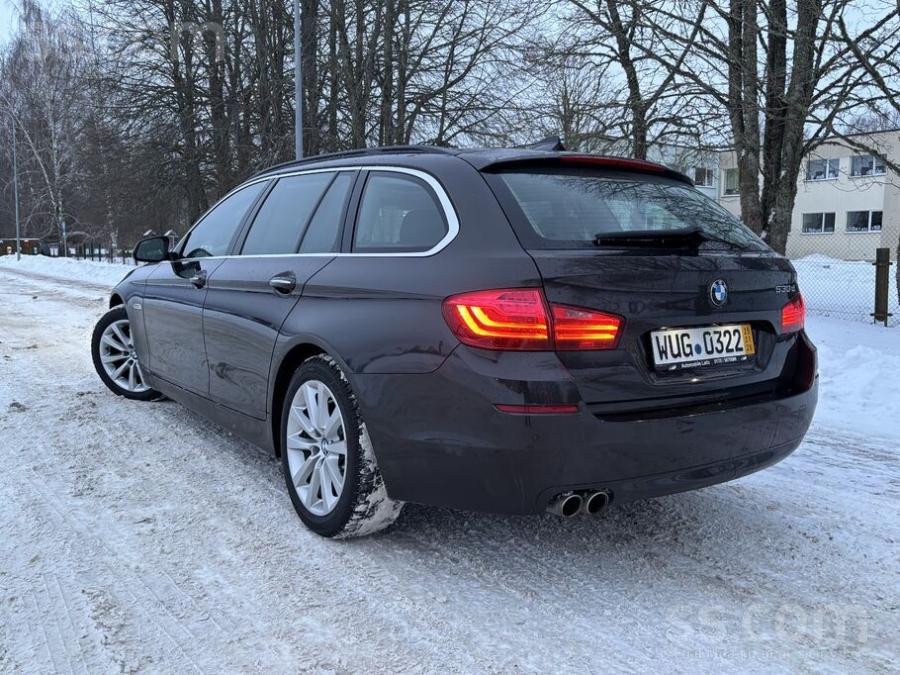 Brown BMW 530 2015 in Riga, with an engine capacity of 3.00 L and mileage of 0 thousand km for 10500 €, photo 4 on AUTOMOTO.COM.LV