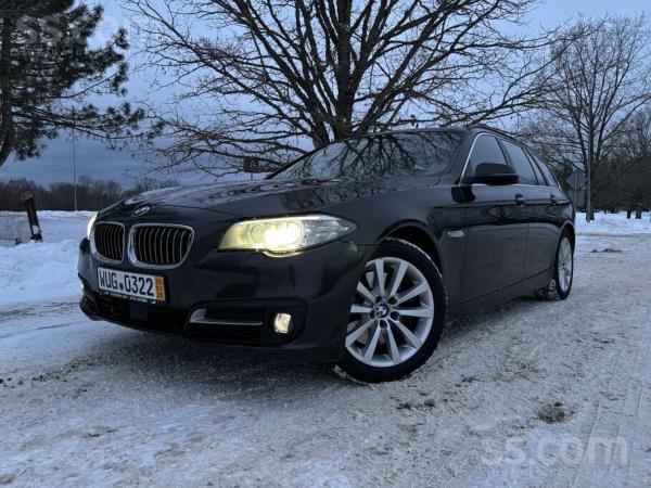 Brown BMW 530 2015 in Riga, with an engine capacity of 3.00 L and mileage of 0 thousand km for 10500 €, photo 5 on AUTOMOTO.COM.LV