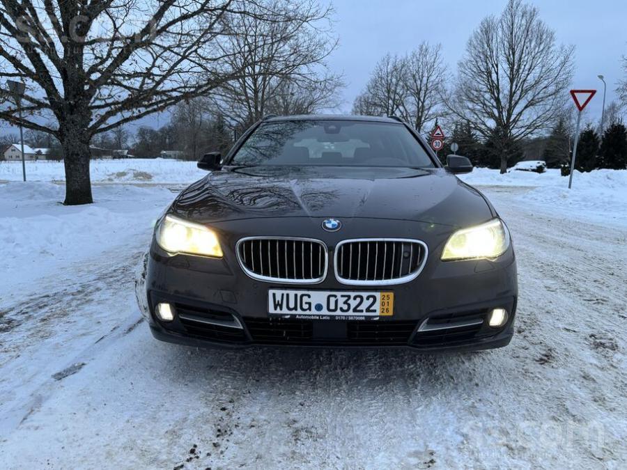 Brown BMW 530 2015 in Riga, with an engine capacity of 3.00 L and mileage of 0 thousand km for 10500 €, photo 26 on AUTOMOTO.COM.LV