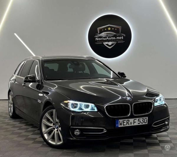 Brown BMW 530 2015 in Marijampole, with an engine capacity of 2.99 L and mileage of 223 thousand km for 12850 €, photo 1 on AUTOMOTO.COM.LV