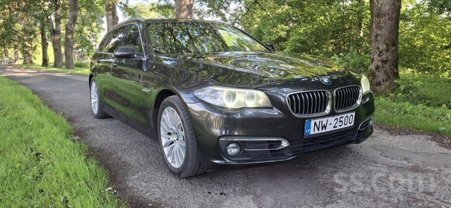 Brown BMW 530 2015 in Ogre, with an engine capacity of 3.00 L and mileage of 315 thousand km for 10400 €, photo 3 on AUTOMOTO.COM.LV