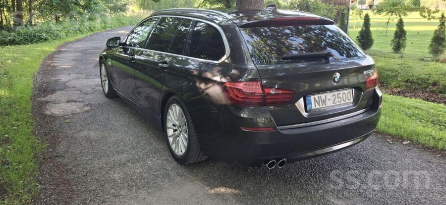 Brown BMW 530 2015 in Ogre, with an engine capacity of 3.00 L and mileage of 315 thousand km for 10400 €, photo 7 on AUTOMOTO.COM.LV