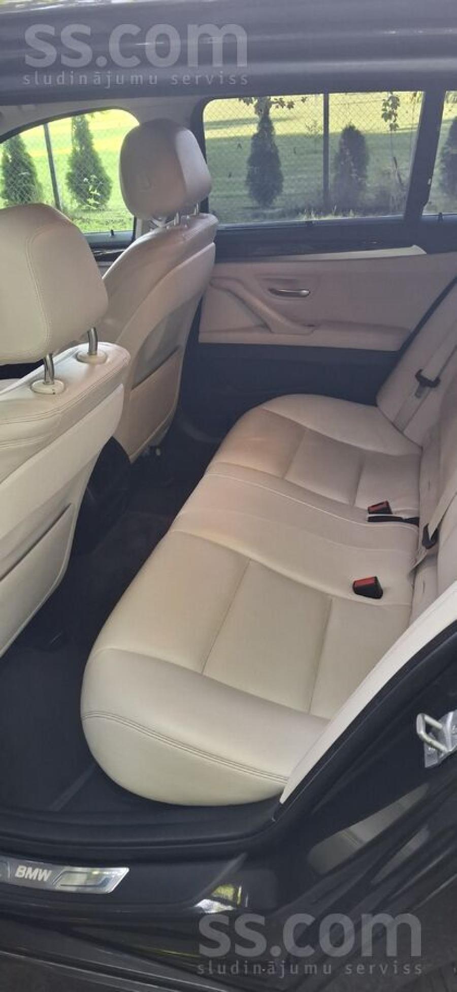 Brown BMW 530 2015 in Ogre, with an engine capacity of 3.00 L and mileage of 315 thousand km for 10400 €, photo 10 on AUTOMOTO.COM.LV