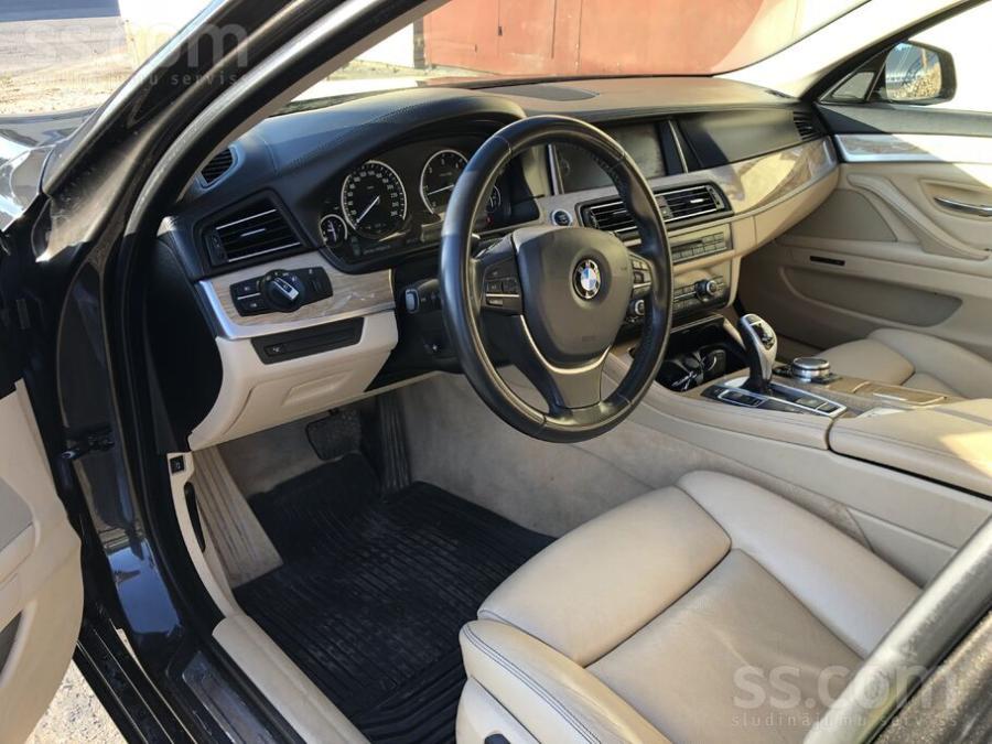 Brūns BMW 530 2015 Valmiera, ar dzinēja tilpumu 3.00 L un nobraukumu 303 tūkst. km par 13100 €, foto 9 vietnē AUTOMOTO.COM.LV