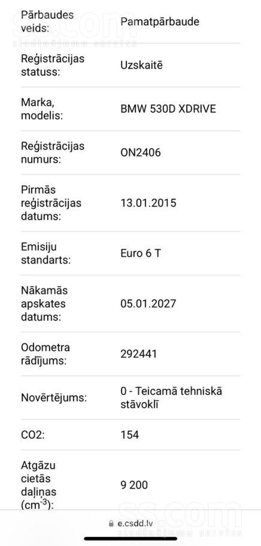 Brūns BMW 530 2015 Valmiera, ar dzinēja tilpumu 3.00 L un nobraukumu 303 tūkst. km par 13100 €, foto 15 vietnē AUTOMOTO.COM.LV